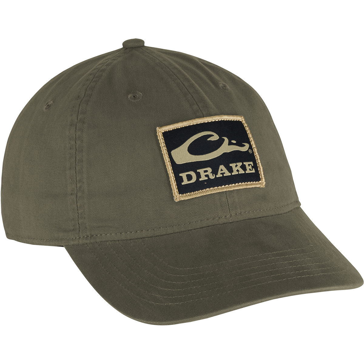 Cotton Twill Patch Cap - Kalamata Olive / OSFM