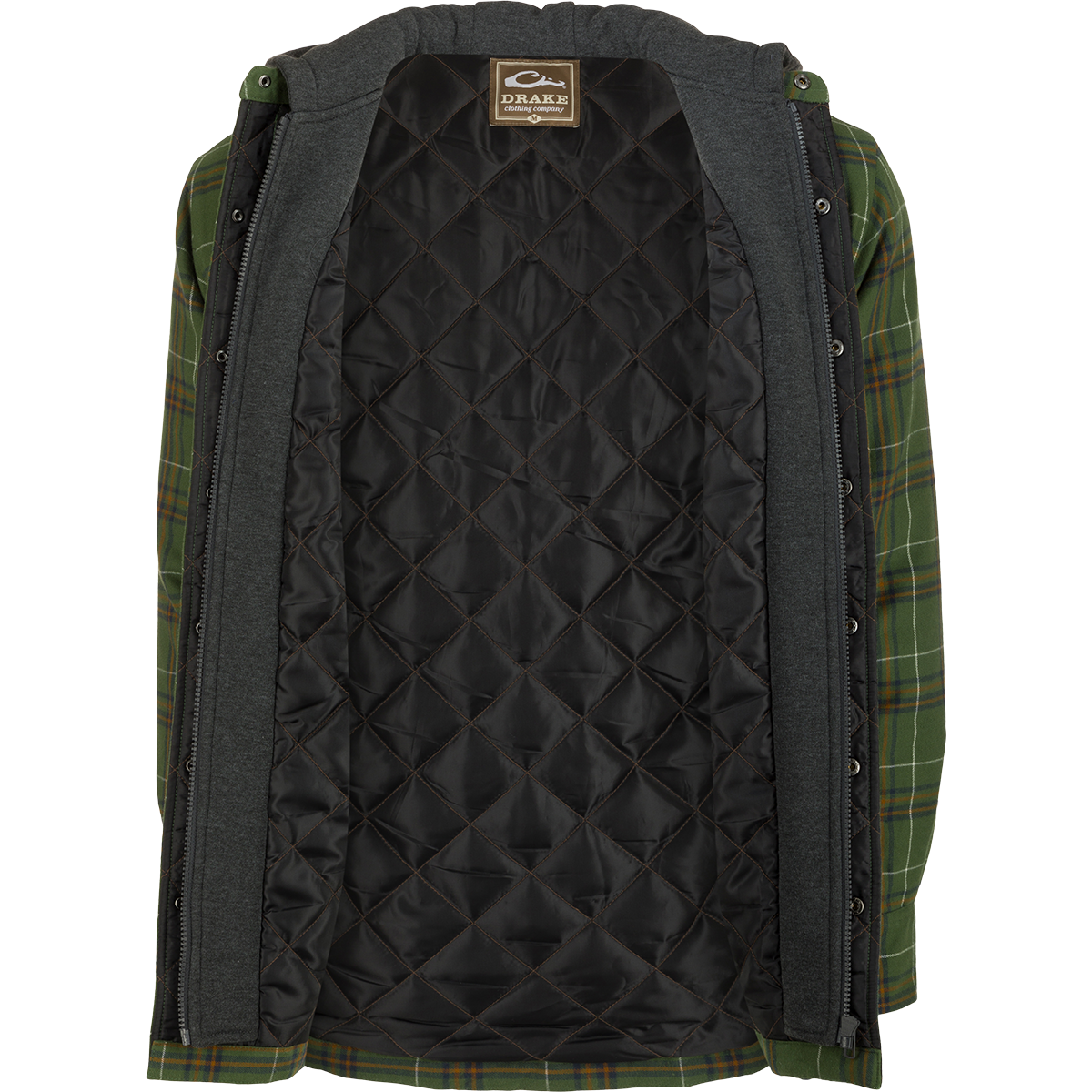 Men's Flannel Jac Shirt Hoodie – Drake Waterfowl