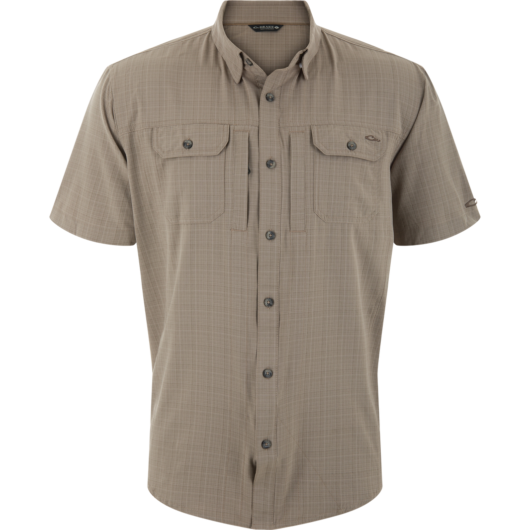 Drake Wingshooter Trey Cross Hatch Performance Shirt – Drake Waterfowl