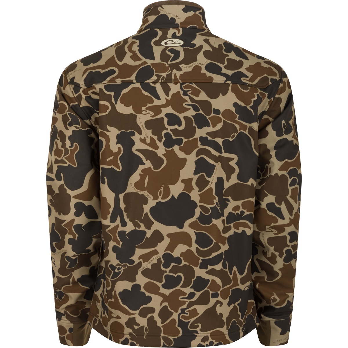 Drake Windproof Softshell Jacket - Old School Camo – Drake Waterfowl