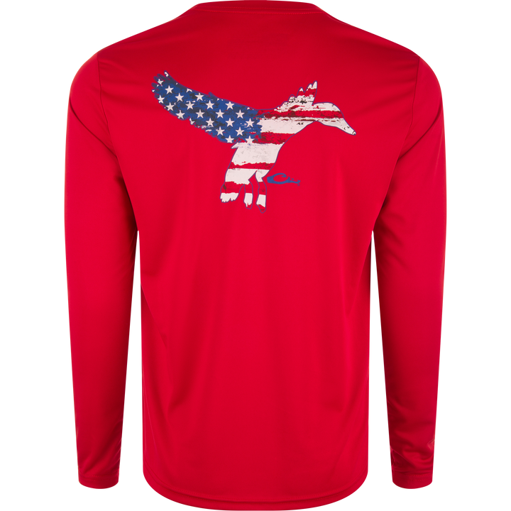 Drake Icon Americana Long Sleeve T-Shirt – Drake Waterfowl