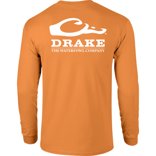 Drake Icon Long Sleeve Logo T-Shirt