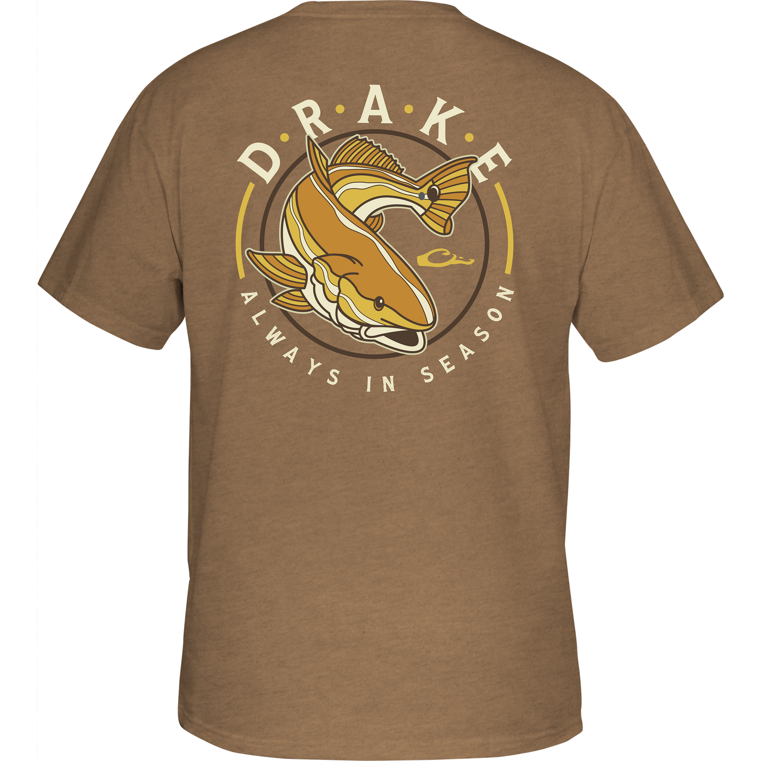 The Drake Waterfowl Graphic Tee is constructed with a 60% cotton and 40 ...