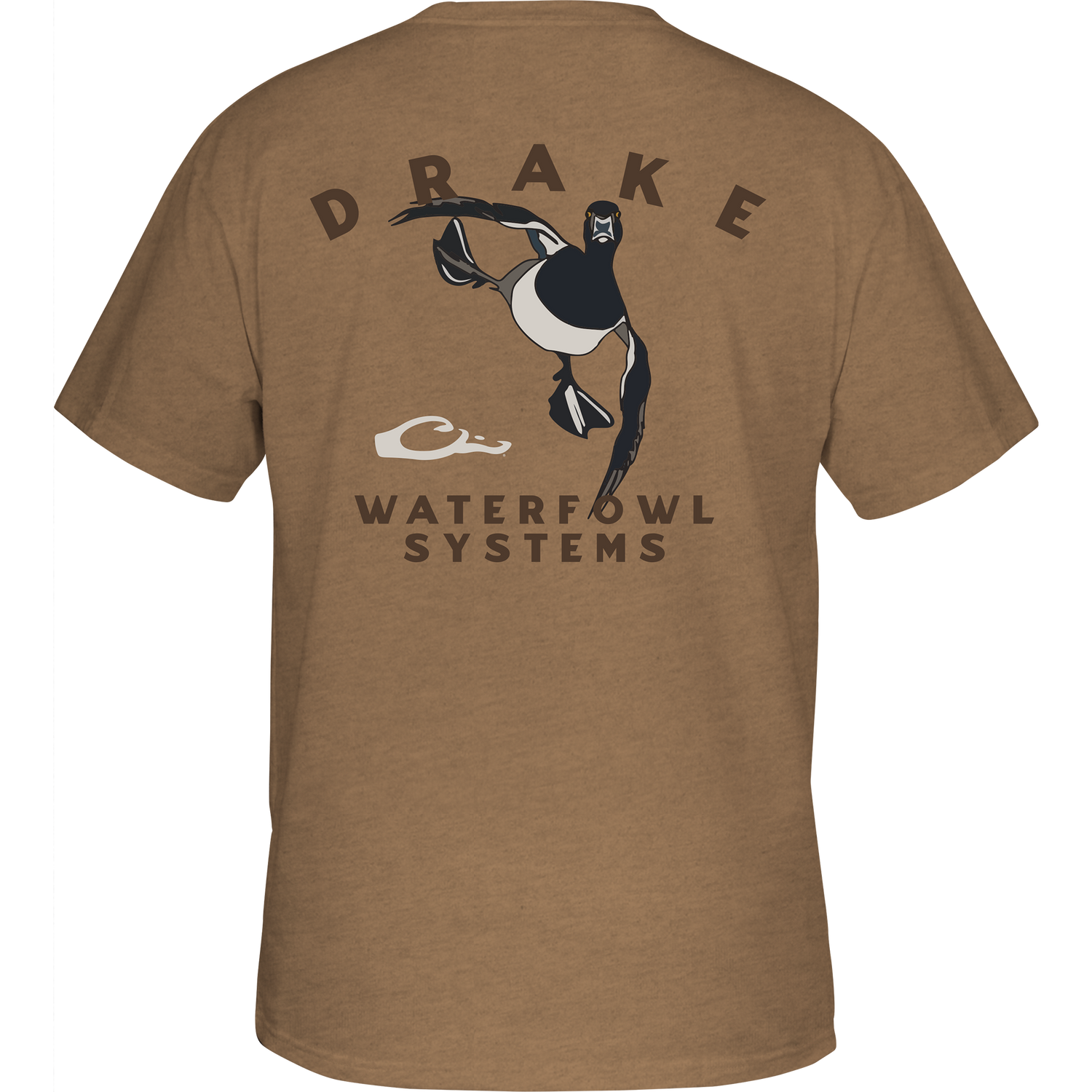 The Drake Waterfowl Graphic Tee is constructed with a 60% cotton and 40 ...