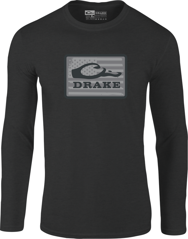 The Drake Long Sleeve Logo Graphic Tee is built with a 60% cotton and ...