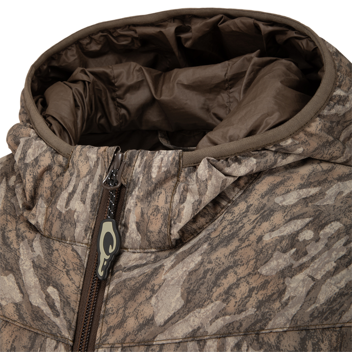 Duck Hunting Down Jacket - Mossy Oak Bottomland / Small