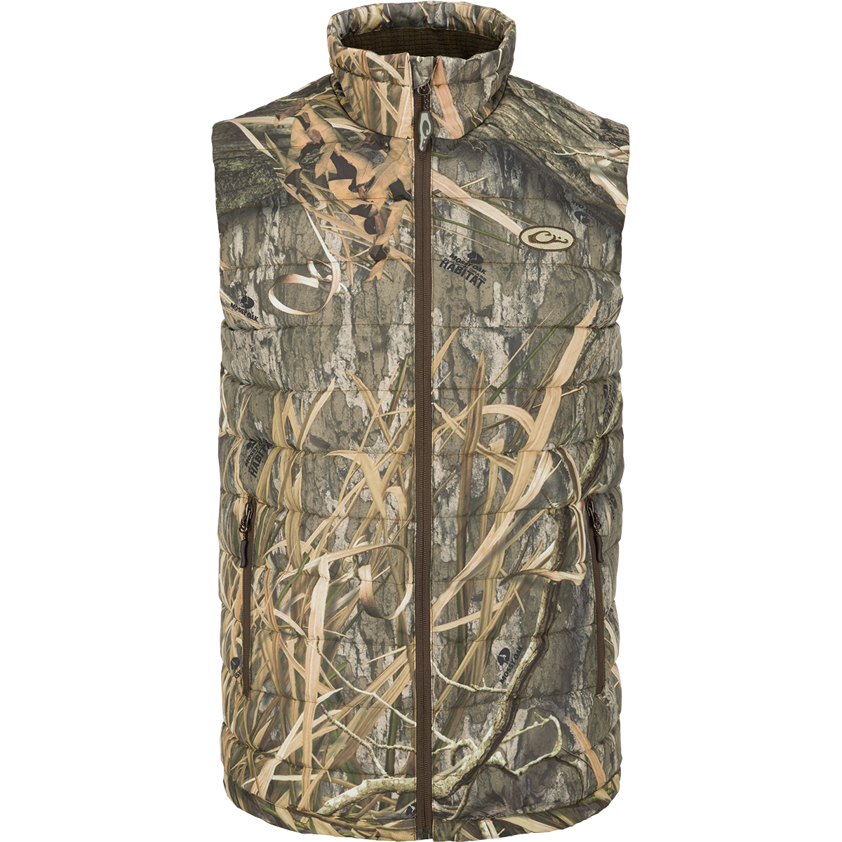 LST Double Down Layering Vest by Drake - Mossy Oak Shadow Grass Habitat ...